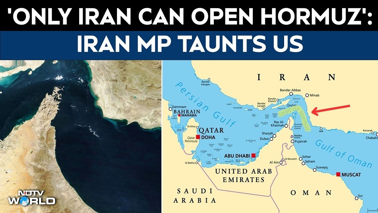 Strait of Hormuz news | Iran MP warns US: "Only we control the Strait ...