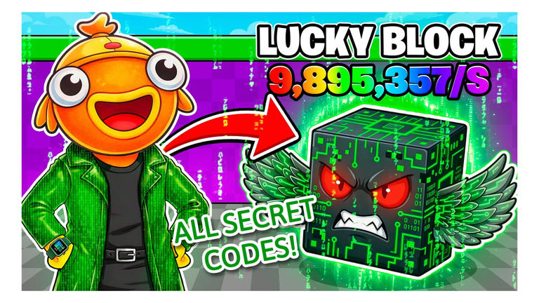 All Be a Lucky Block Codes in Fortnite