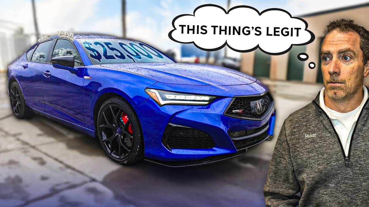 I bought an Acura TLX TYPE S from Copart for $25,000