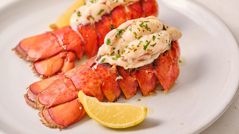 Air fryer lobster tails recipe