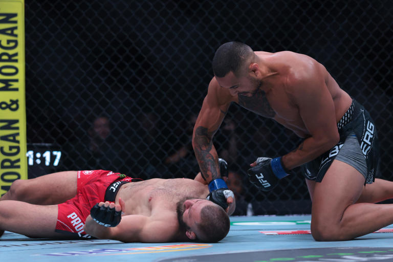 Jiri Prochazka reacts to UFC 327 loss, calls for Carlos Ulberg rematch