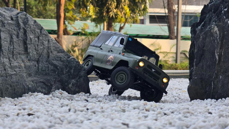UAZ-469, a Russian army jeep for collectors
