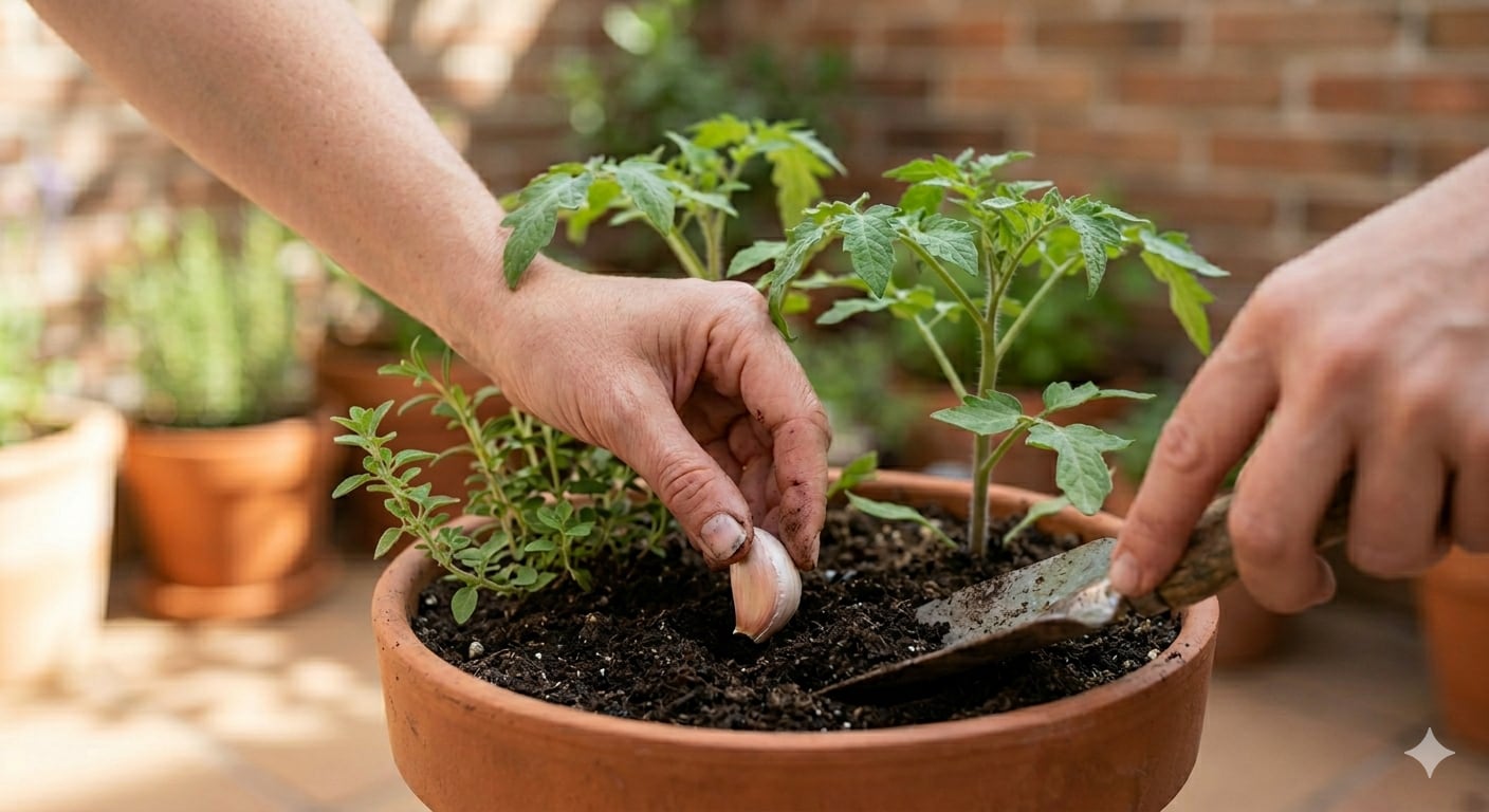 El truco del ajo en la tierra: para qué sirve y cómo usarlo en tus plantas