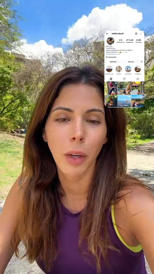 Ella es @Fernanda 🧗🏻‍♂️. Es travel planner y ha sabido explotar su nich...