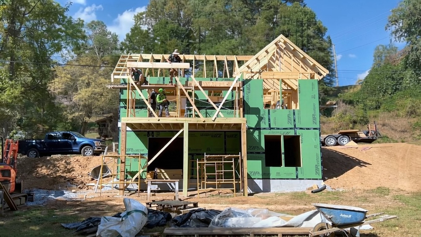 From empty lot to full house in minutes