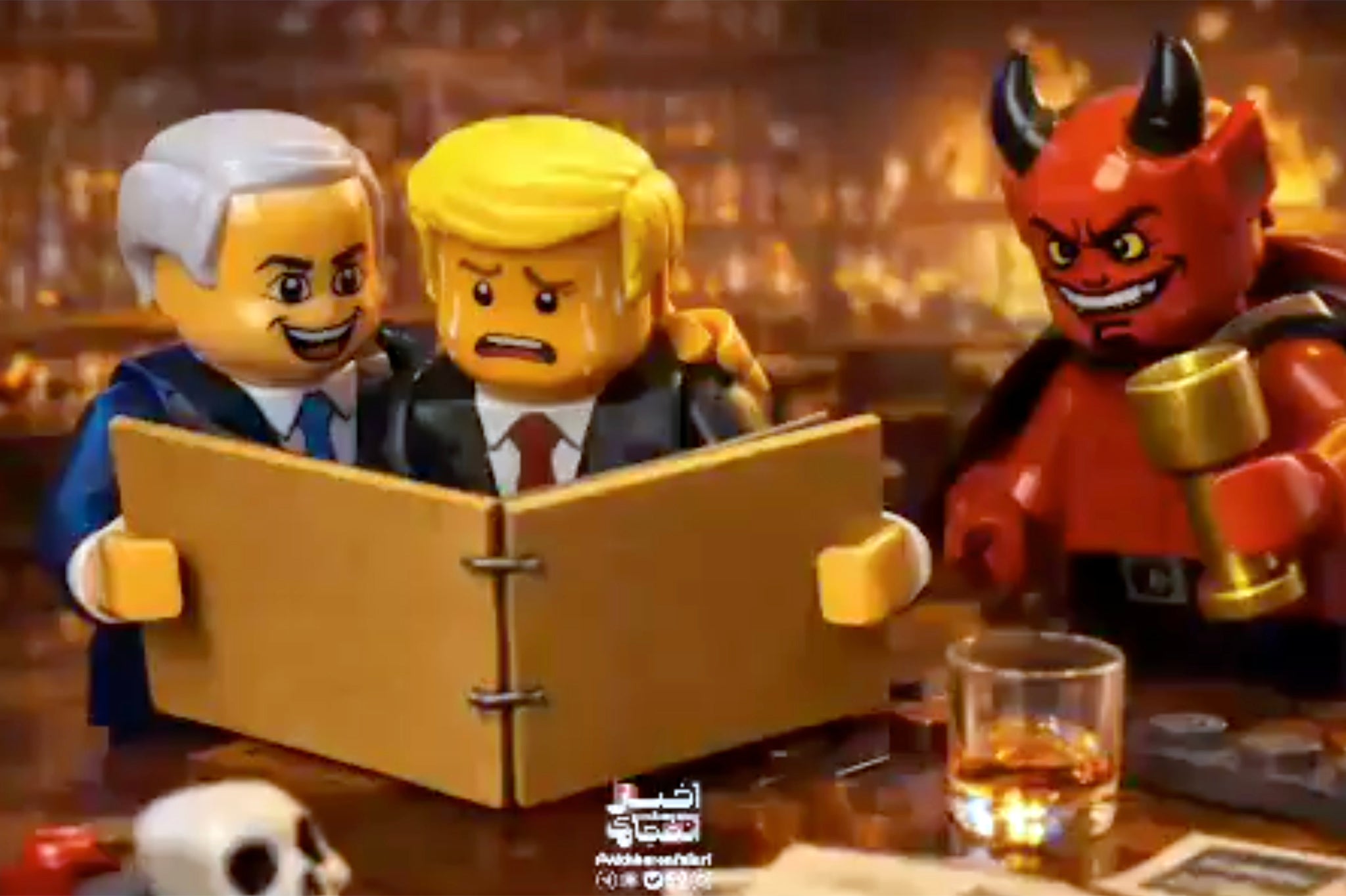 LEGO Iran war videos creator speaks out after trolling Trump