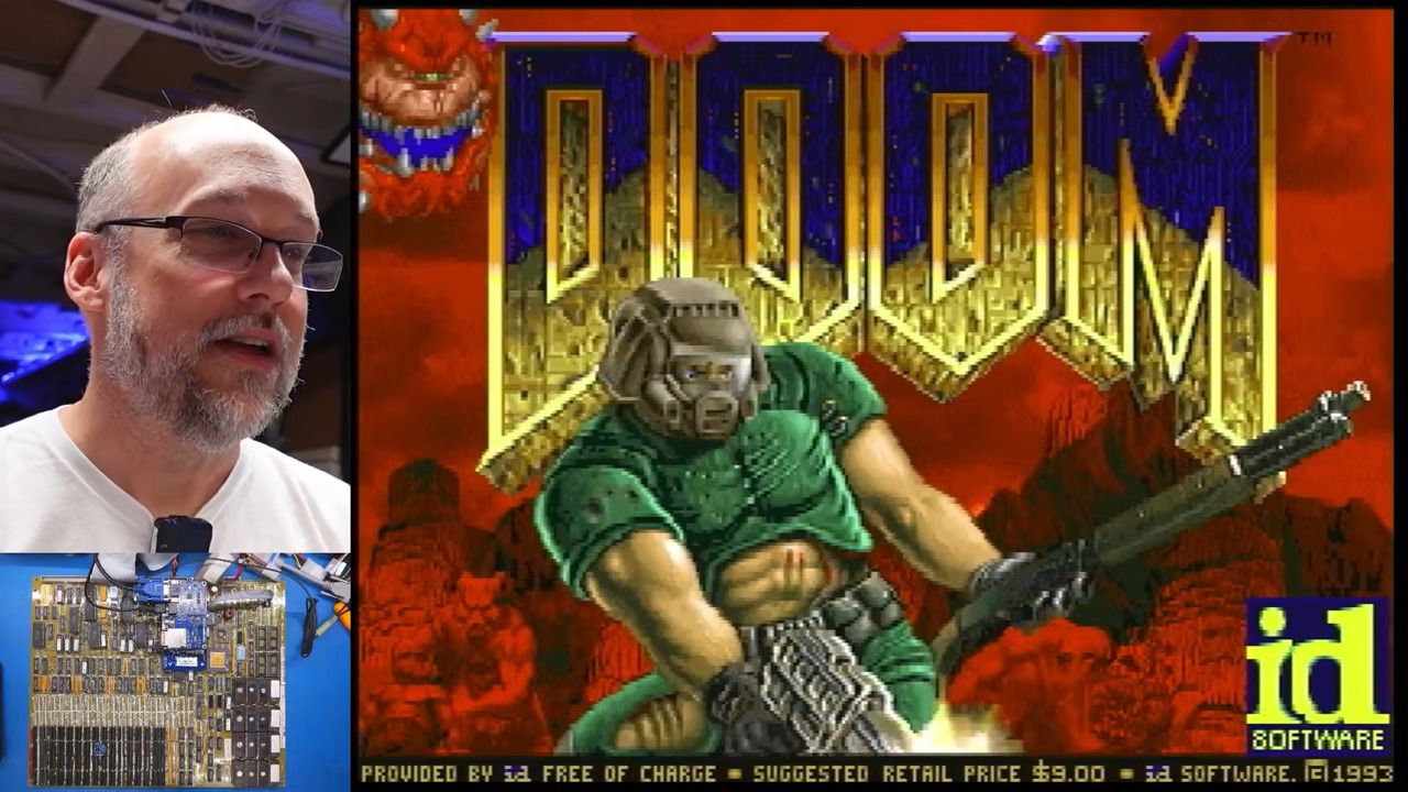 Tech enthusiast gets Doom to run on a 40-year-old printer controller