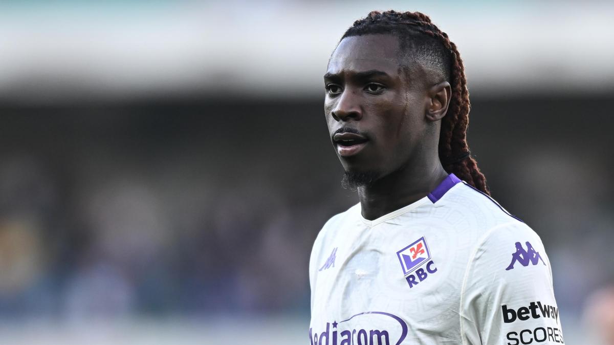 Fiorentina, Kean ha lavorato ancora a parte. Differenziato anche per ...