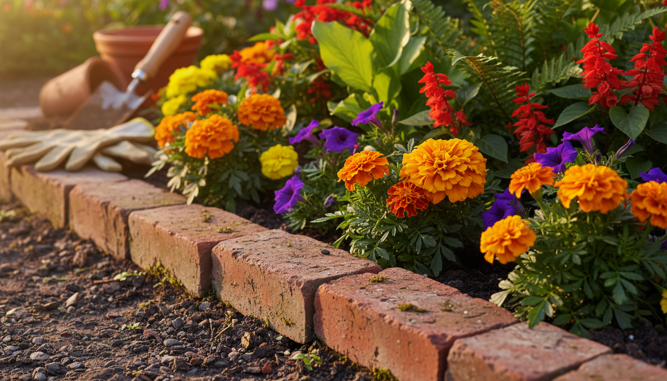 Elevate your outdoors: Affordable edging ideas for dreamy flower beds