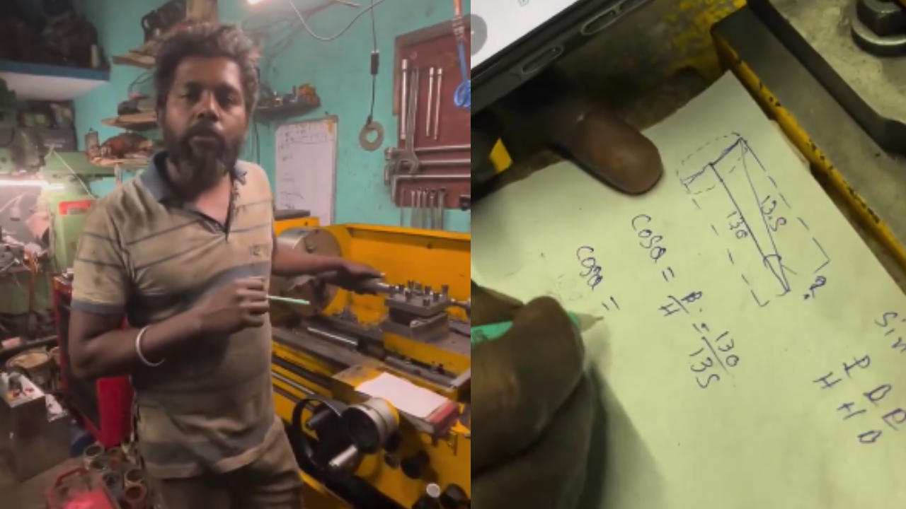 Why did we ever learn trigonometry in school? This man has the answer!
