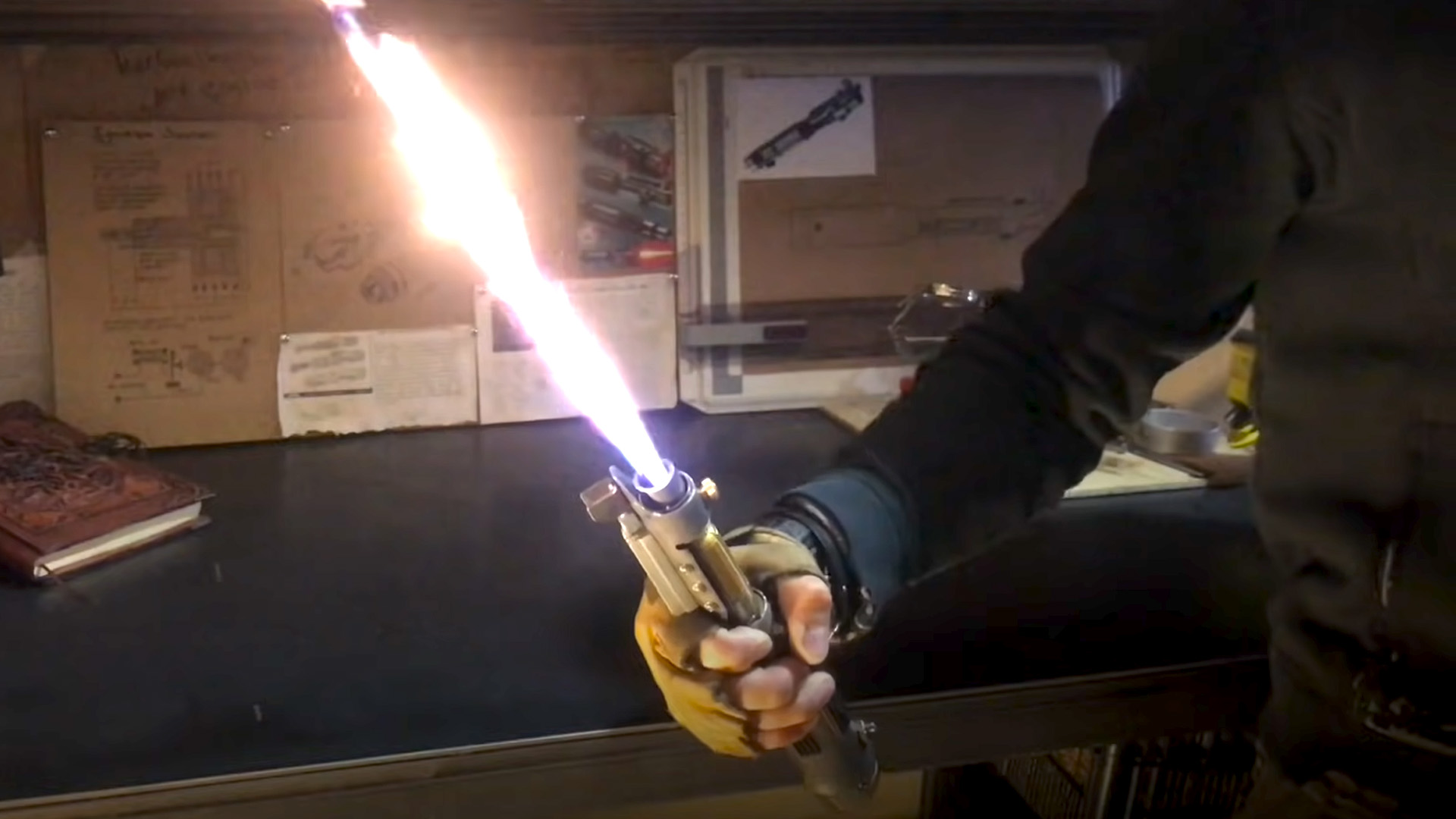 From science fiction to reality building the first lightsaber