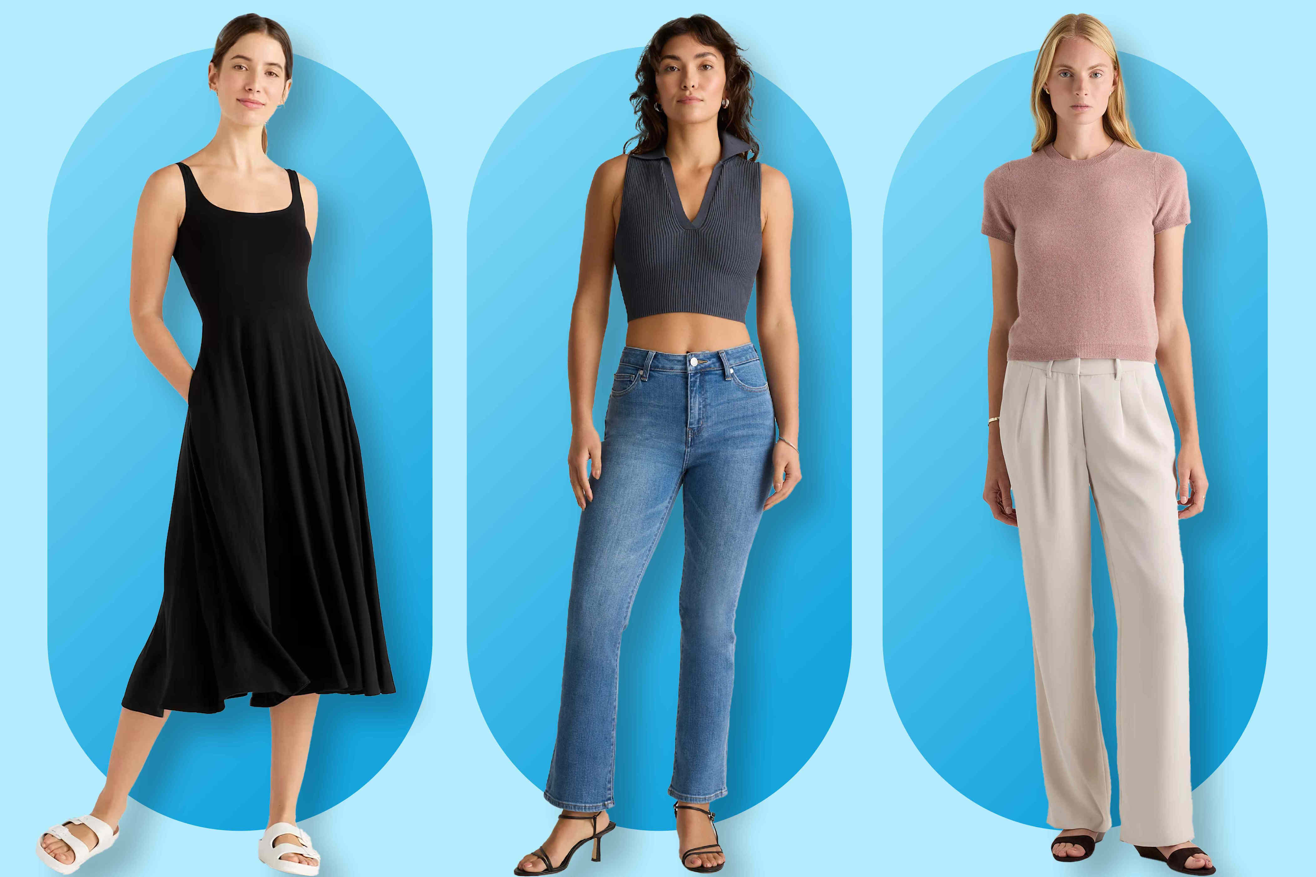 I'm a 5'2" fashion writer, so I'm shopping Quince's petite storefront ...