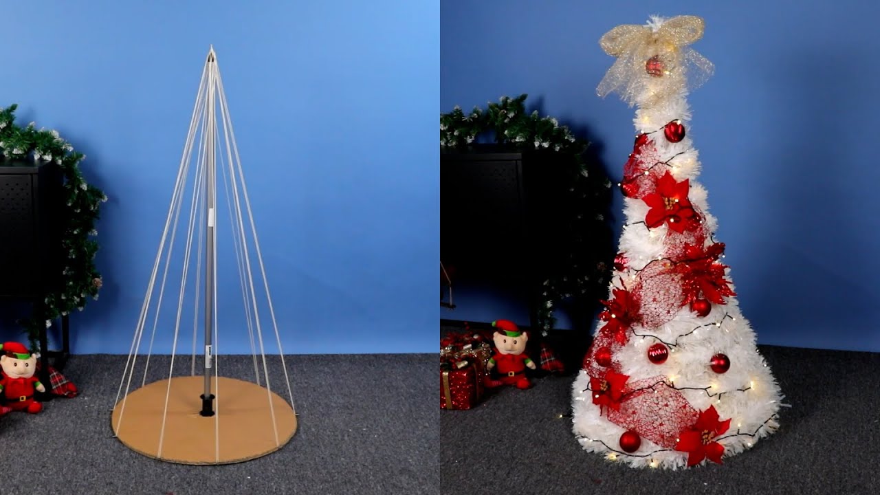 Easy and attractive Christmas crafts! DIY Christmas tree!