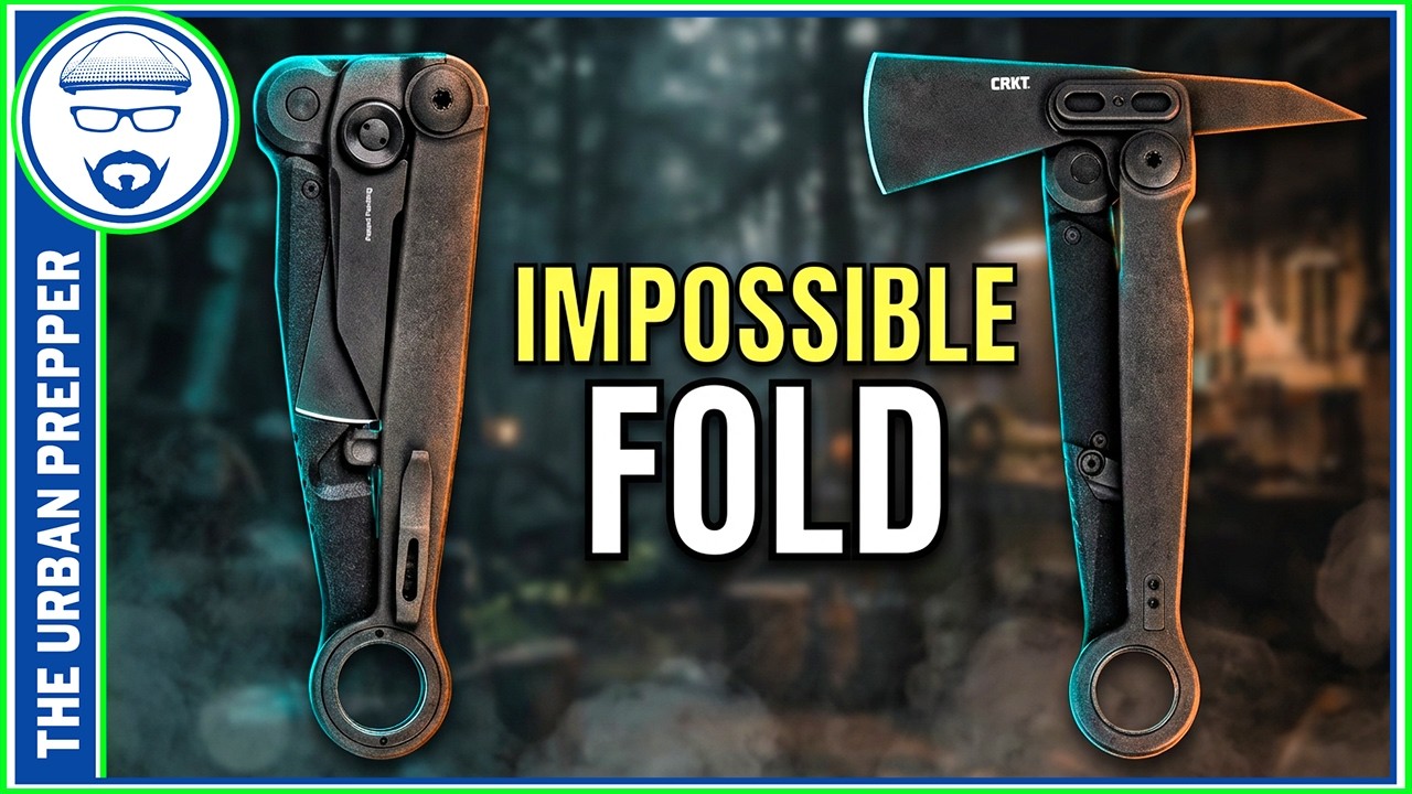 CRKT Provoke X: A folding axe that fits in your pocket