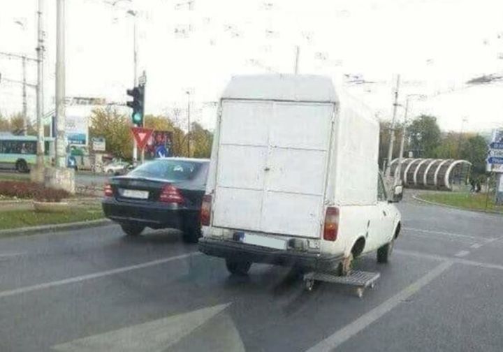 Strange sights you’ll see on the road