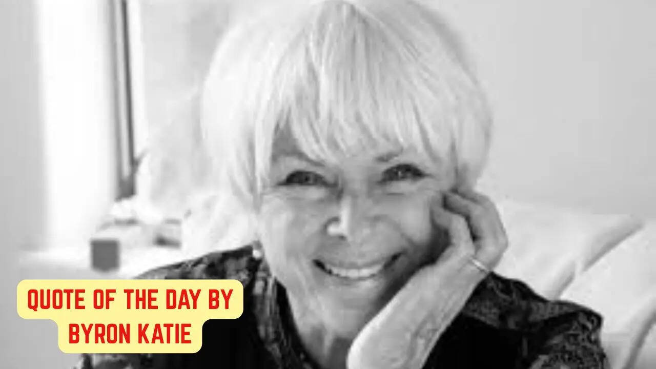 Quote of the day by Byron Katie: “Placing the blame or judgment on ...