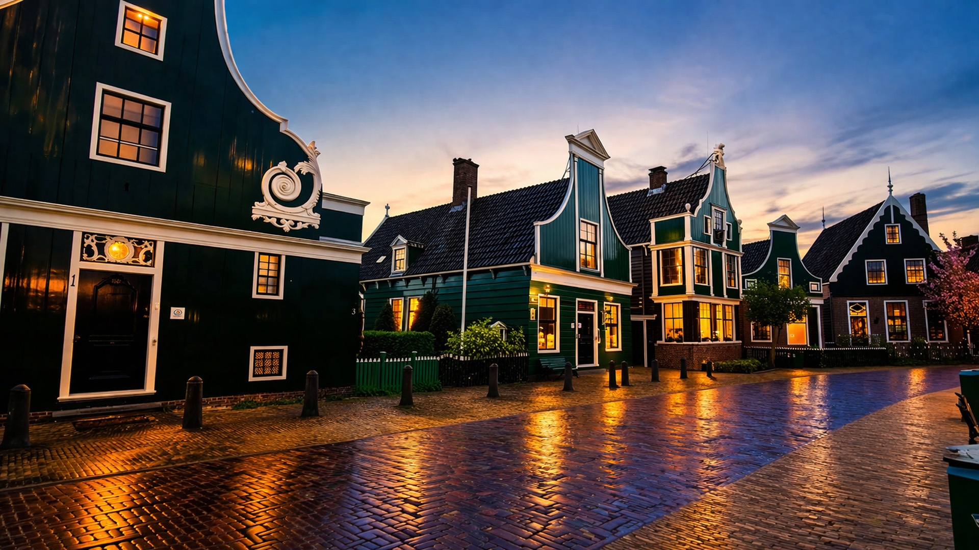 ¿Es Zaanse Schans el lugar más tranquilo de los Países Bajos?