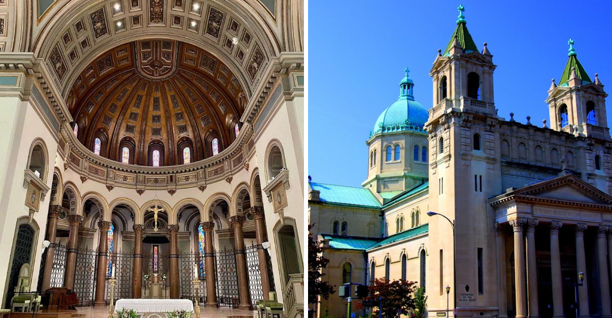 This massive Virginia cathedral features 100-year-old stained glass and ...