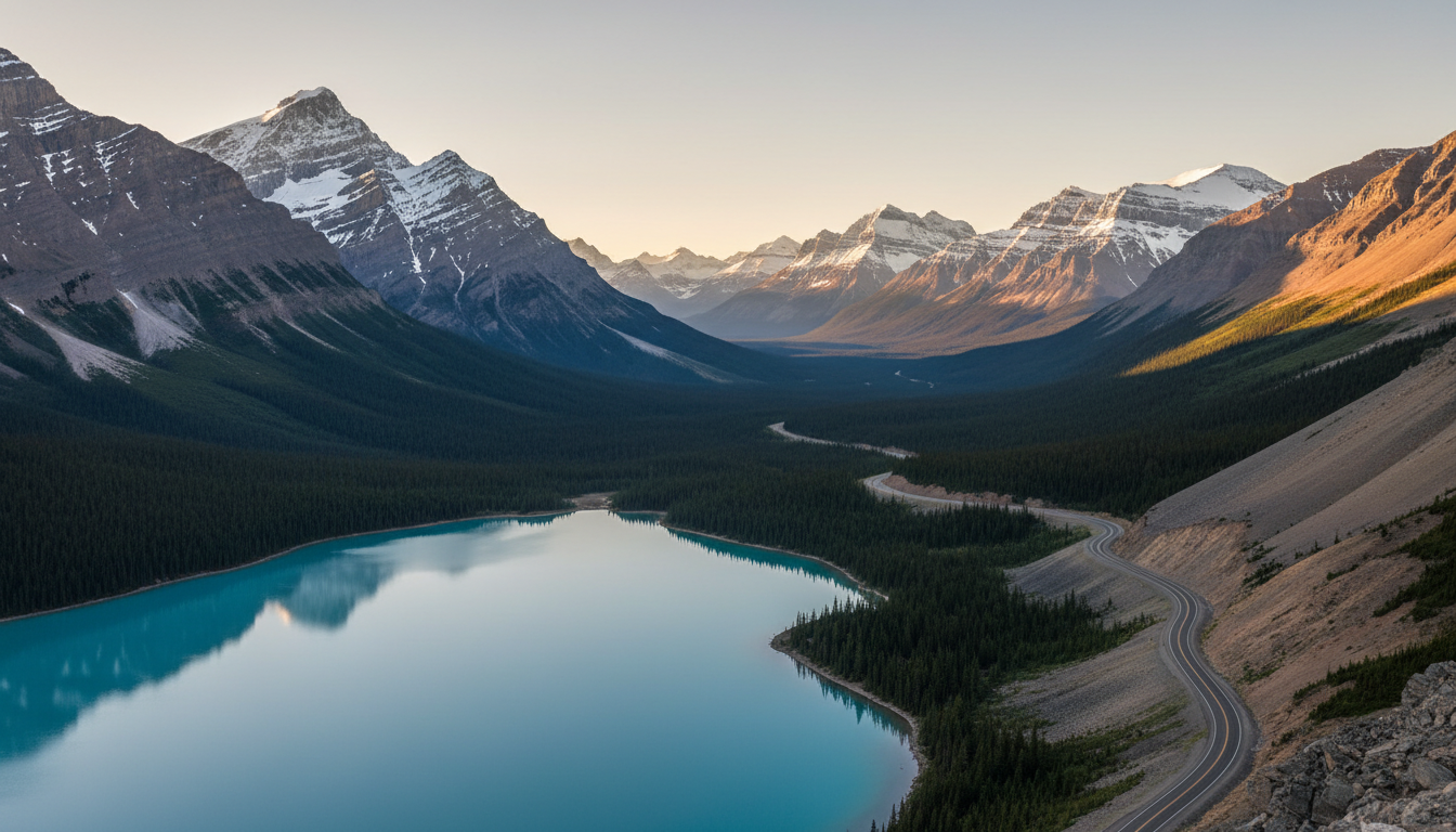 Experience the awe-inspiring beauty of the Icefields Parkway