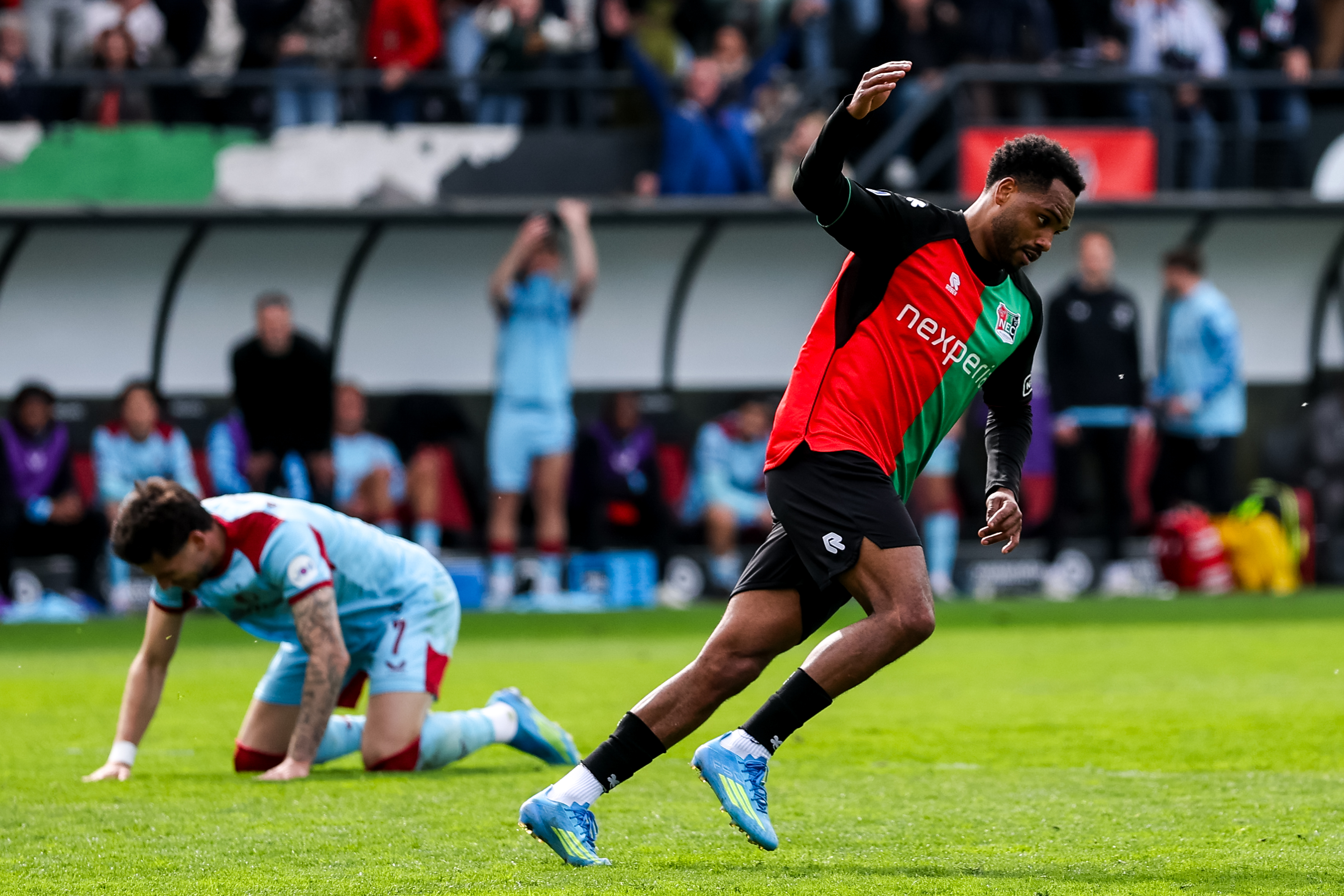Opluchting bij Danilo na eerste goal voor NEC: 'Mentaal moeilijk geweest'