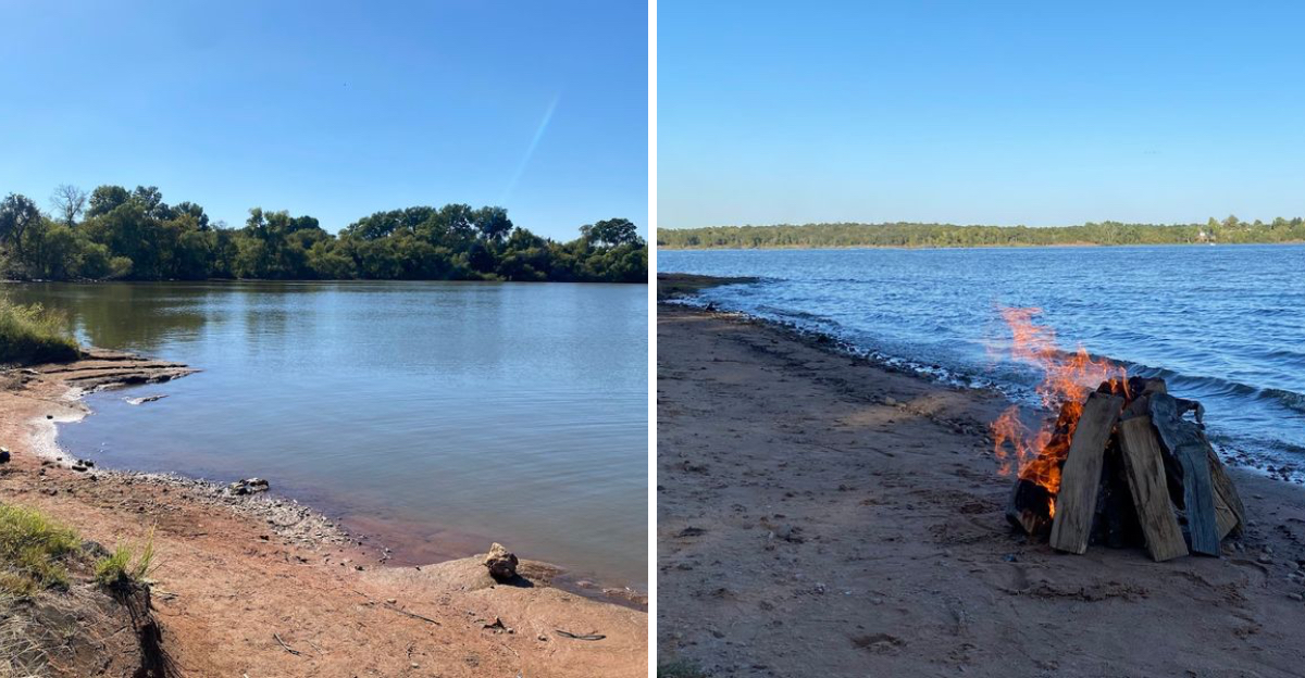 This laid-back Oklahoma lake is known for glassy water and easy days ...