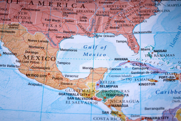 Trump riffs about naming the 'Gulf of America' after himself