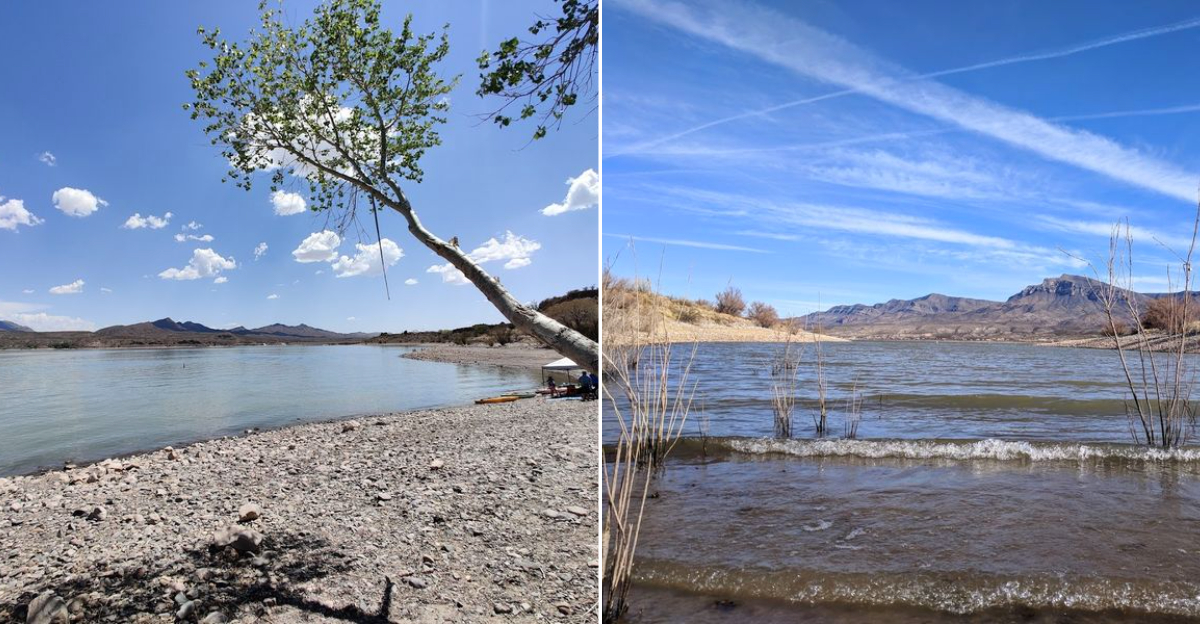 This New Mexico reservoir fell to startlingly low levels and is still ...