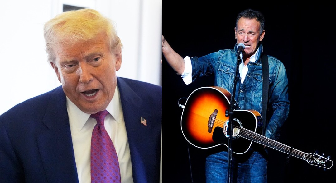 Trump Ramps Up His His Attacks On Bruce Springsteen By Posting Doctored ...