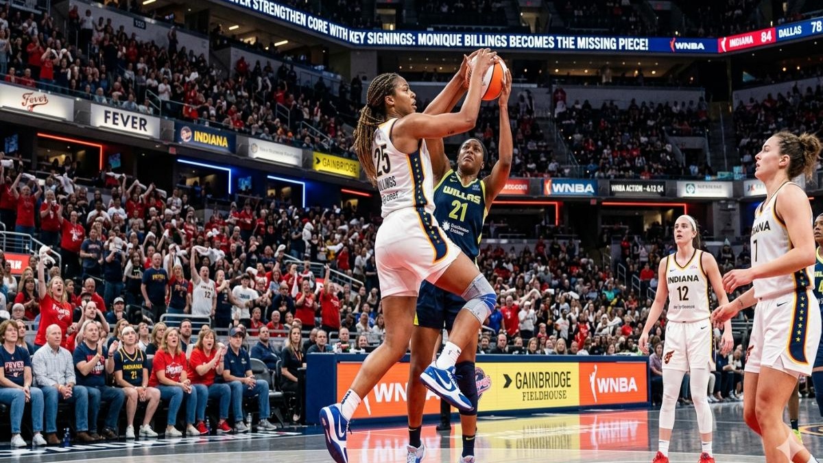 Indiana Fever strengthen core with key signings: Can Monique Billings ...