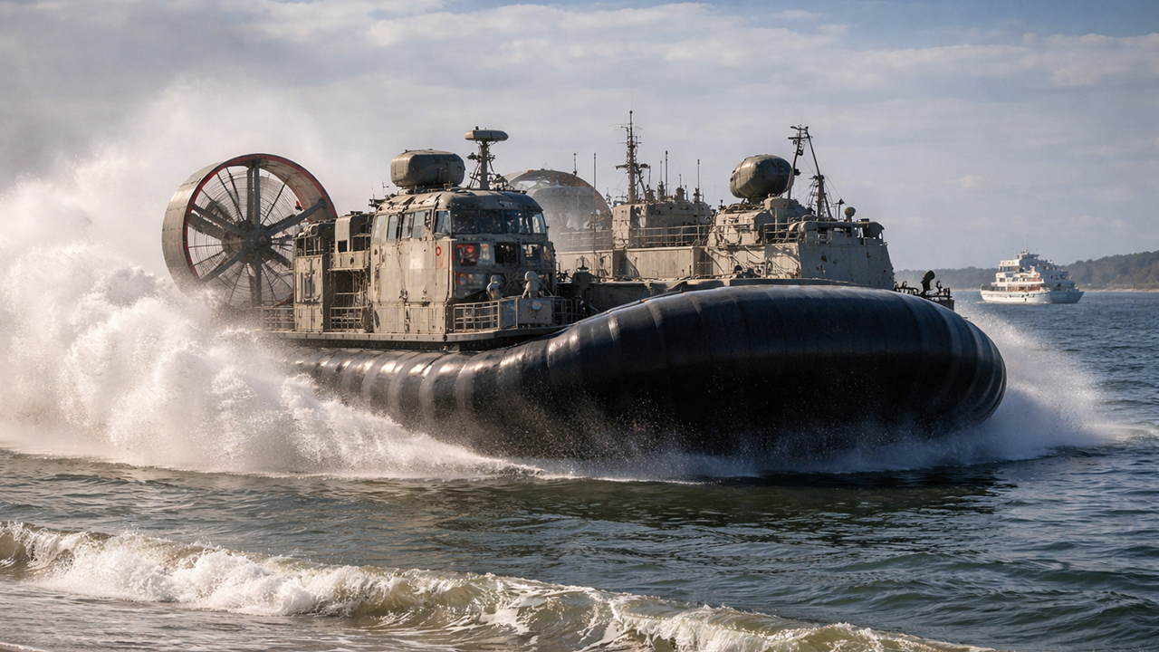 Why hovercraft were supposed to replace boats but never did