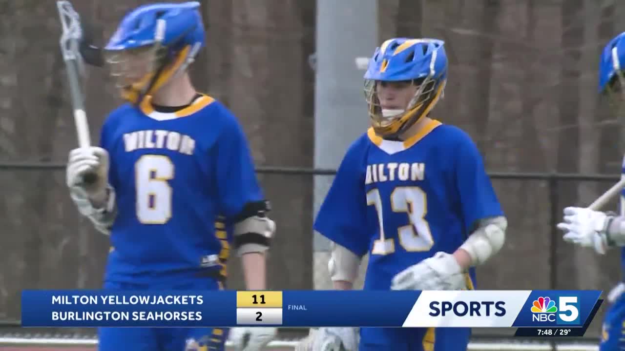 Burr & Burton girls' lacrosse and Milton boys' lacrosse open 2026 VPA ...