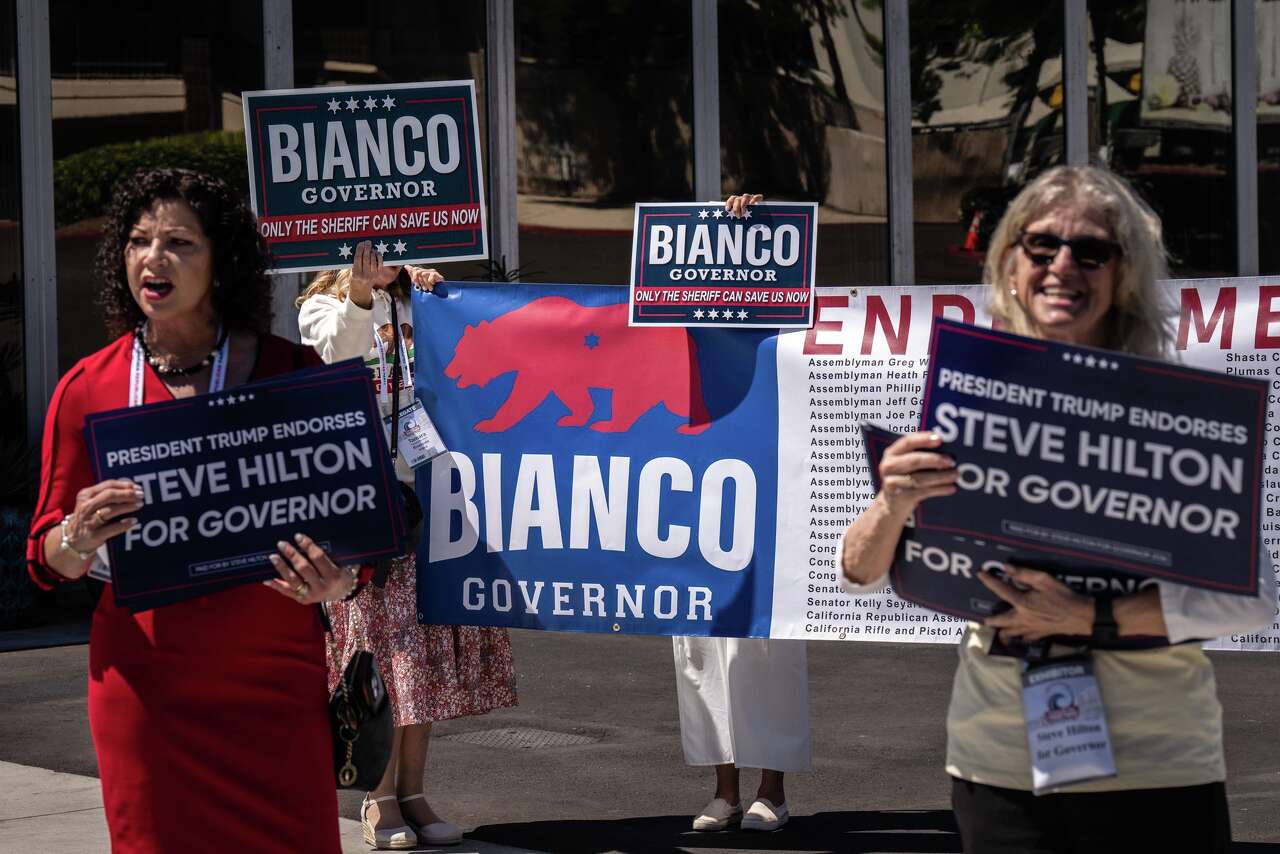 'Two amazing candidates': California GOP deadlocked on endorsing pick ...