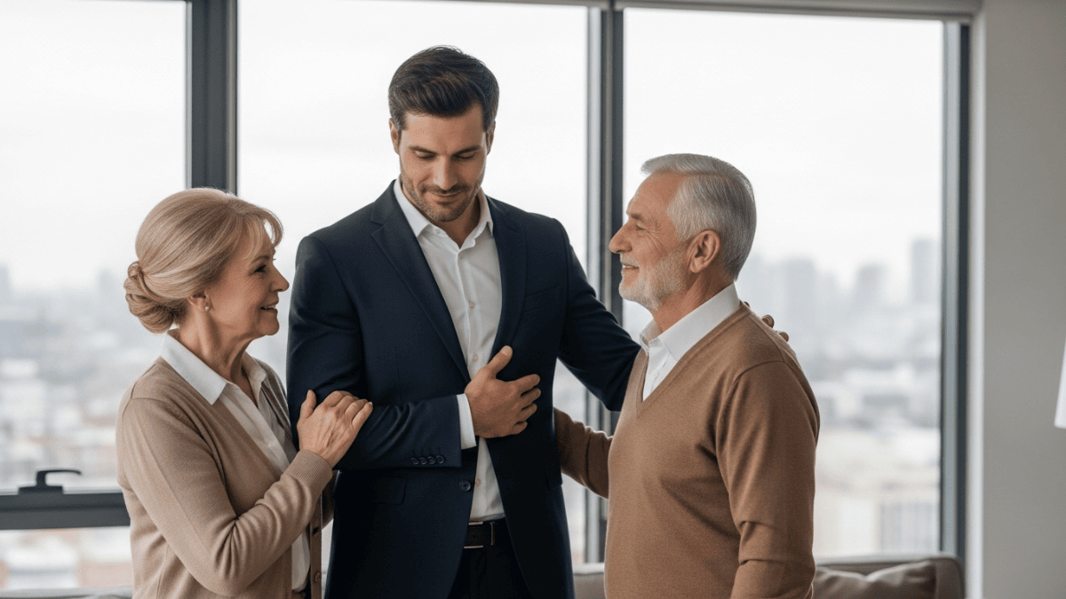 My parents had nothing, but they gave me everything: today, as a lawyer ...