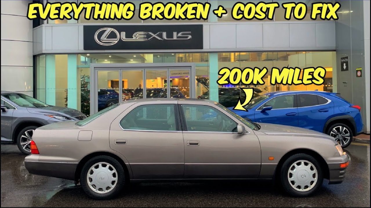 I take my £850 LS400 to Lexus to find out everything that’s broken!