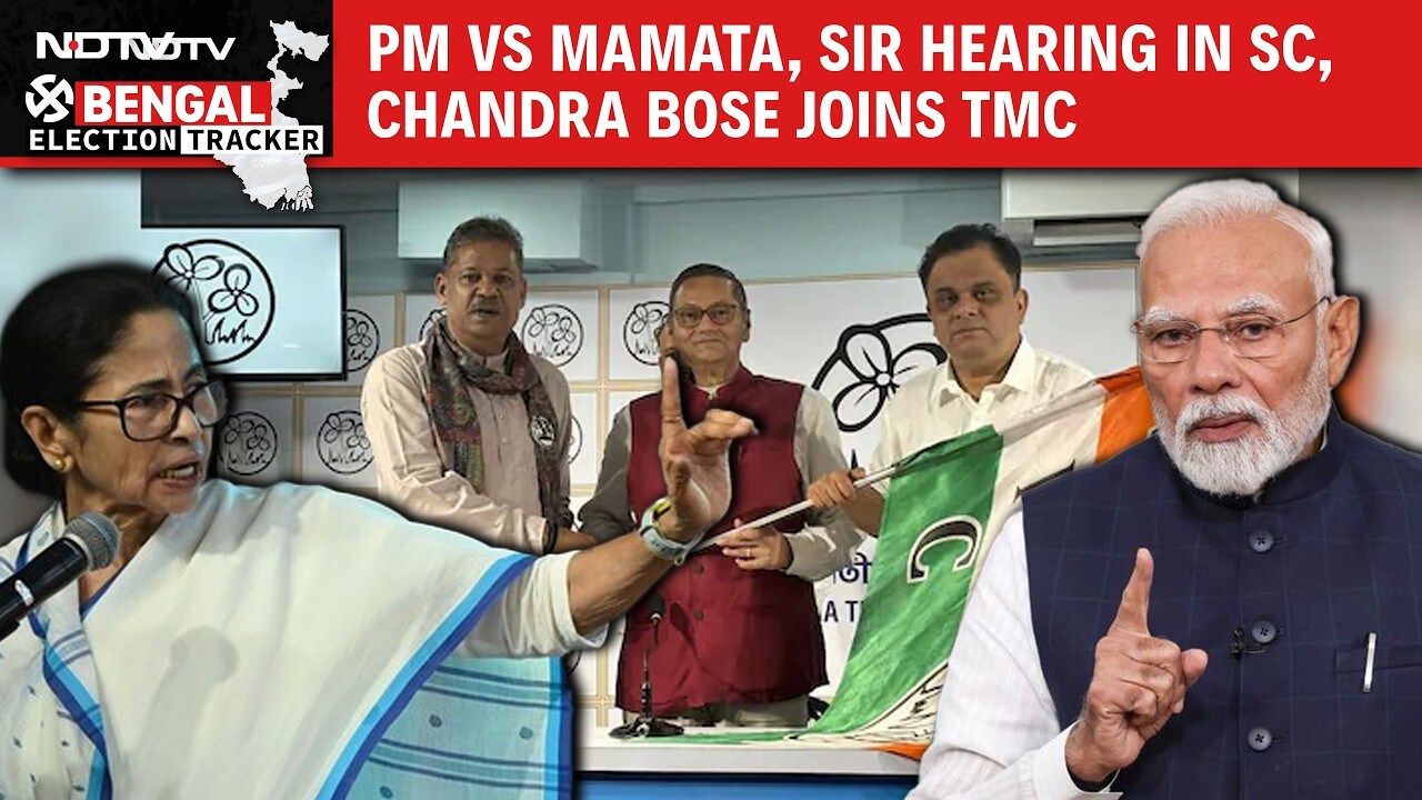 Bengal elections | Bengal polls: PM slams TMC, Mamata counters BJP ...