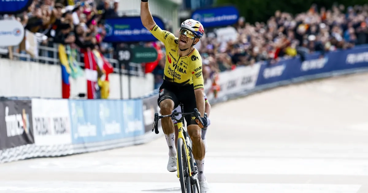 Nys put moed uit zege Van Aert in Parijs-Roubaix, ook Boonen laat van ...