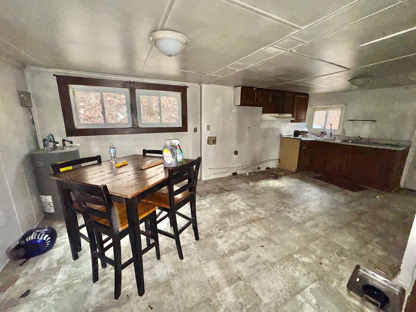 Embrace tranquility in a 1960 cabin in Saltville, Virginia, featuring a ...