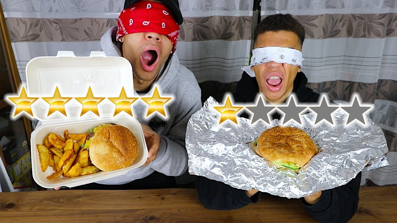 1 Stern vs 5 Sterne Lieferservice blind erraten challenge | Kelvin und ...