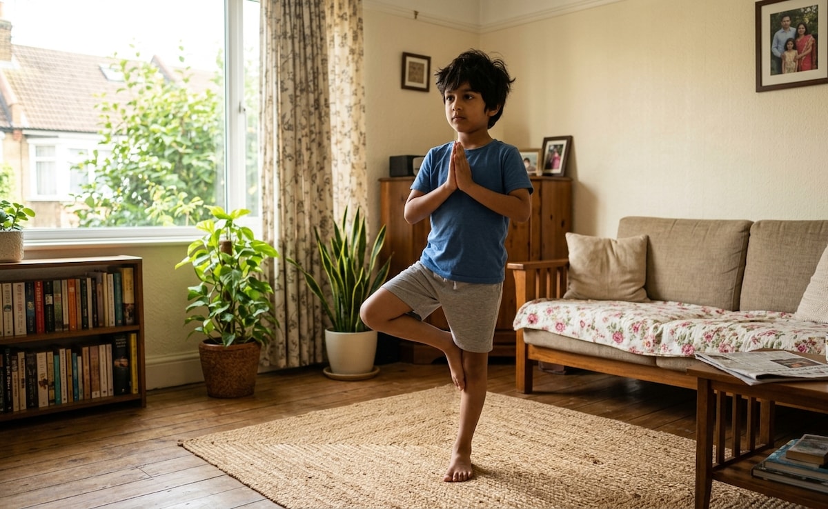 8 easy yoga asanas that children can do for better health