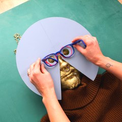 Tell me what is the point 😱 of this DIY mirror mask? 🎭