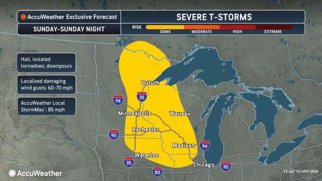Multi-day severe risk to rumble across the central US