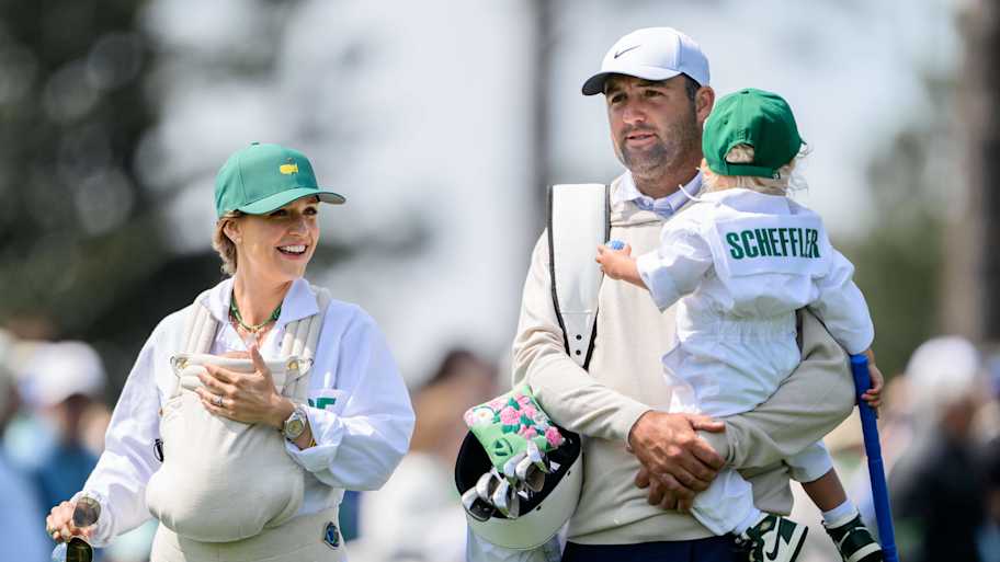 Scottie Scheffler's wife Meredith applauded after Masters week family ...
