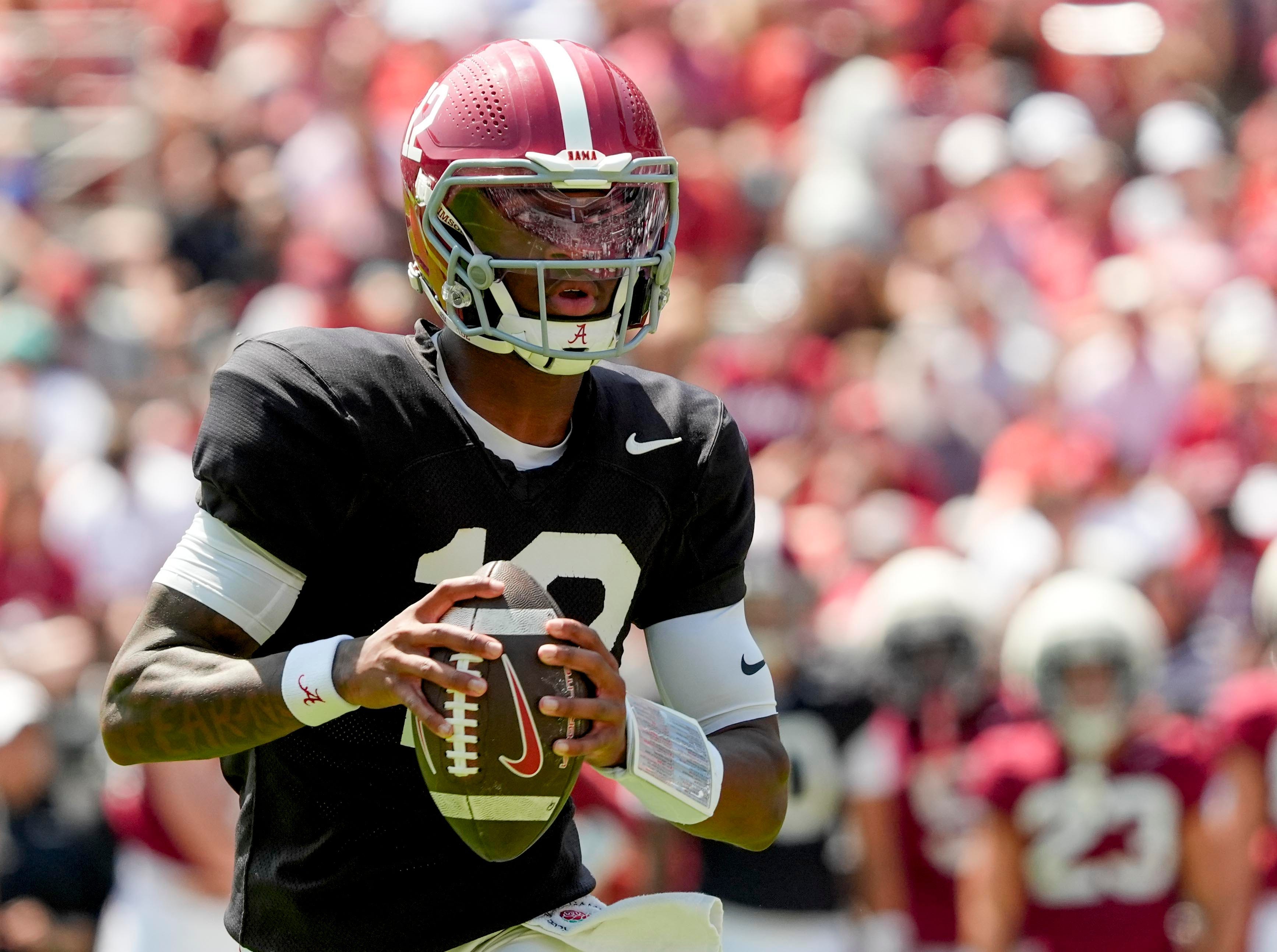 Alabama redshirt freshman QB turns heads with spring game performance