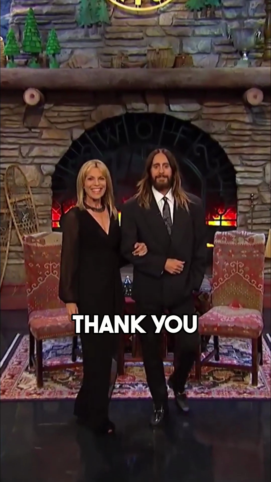 Wheel of Fortune crowd reacts as Jared Leto walks out as host