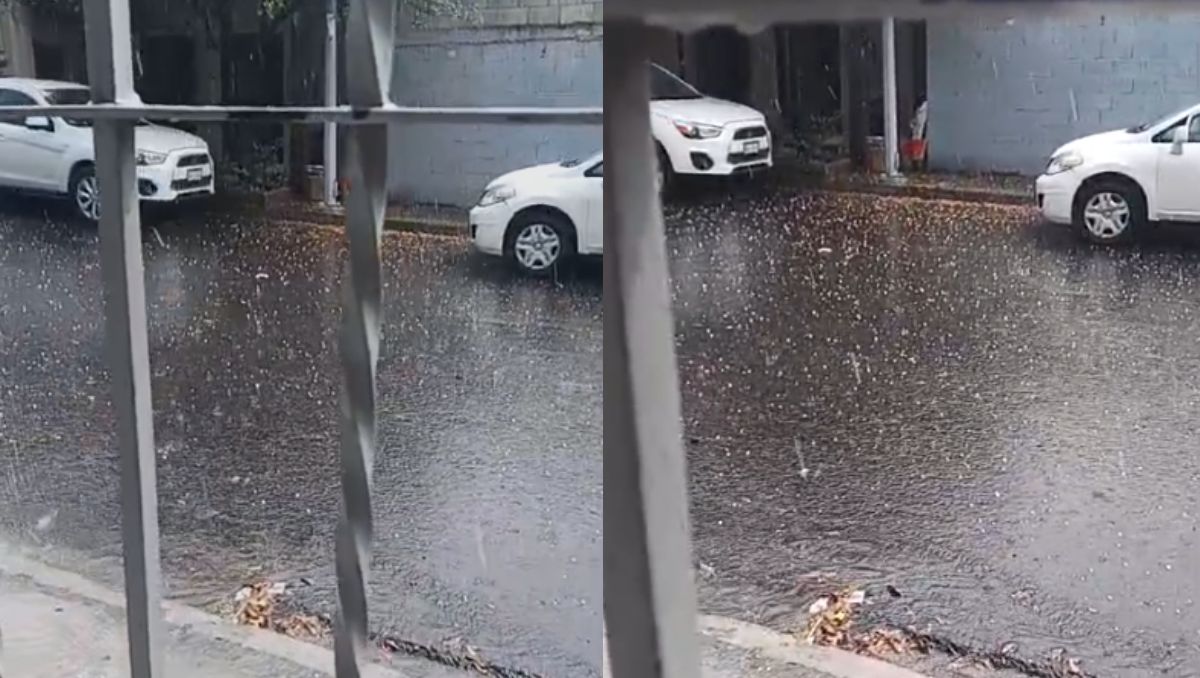 Granizo sorprende en San Pedro y Santa Catarina; prevén lluvias fuertes ...