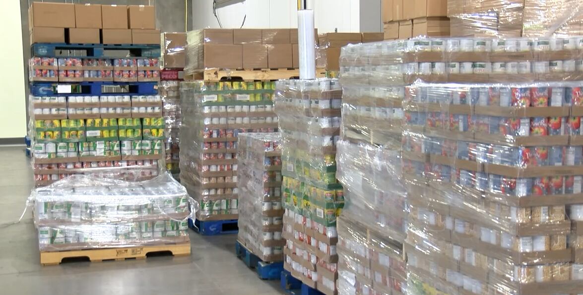 Local food banks say demand is up nearly 50 percent from last year