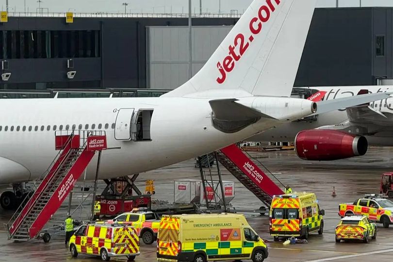 Investigators called in after man plummets from Jet2 aircraft at ...
