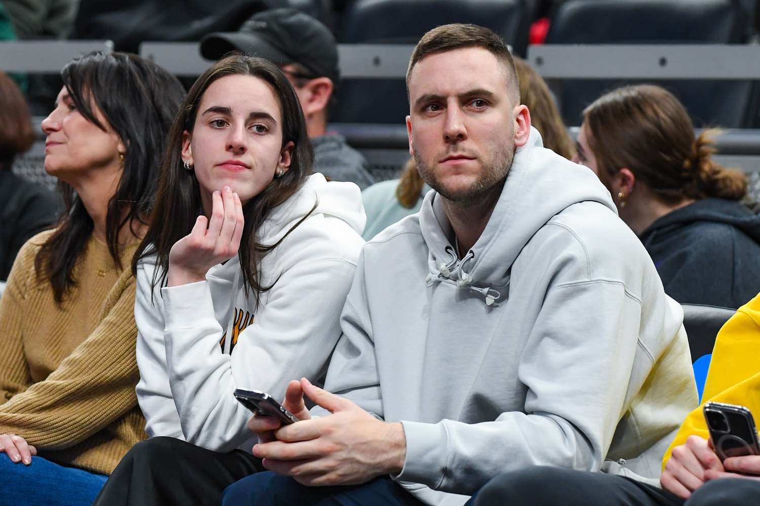 Caitlin Clark gives 2-word reaction to boyfriend Connor McCaffery ...