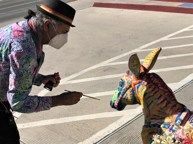 El Paso artist Hal Marcus dies at 74, leaving a colorful legacy