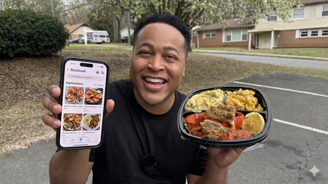 I ate Facebook food for the entire day | Best plate wins $500 ...